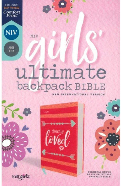NIV, Girls' Ultimate Backpack Bible, Faithgirlz Editi... – Caribook ...